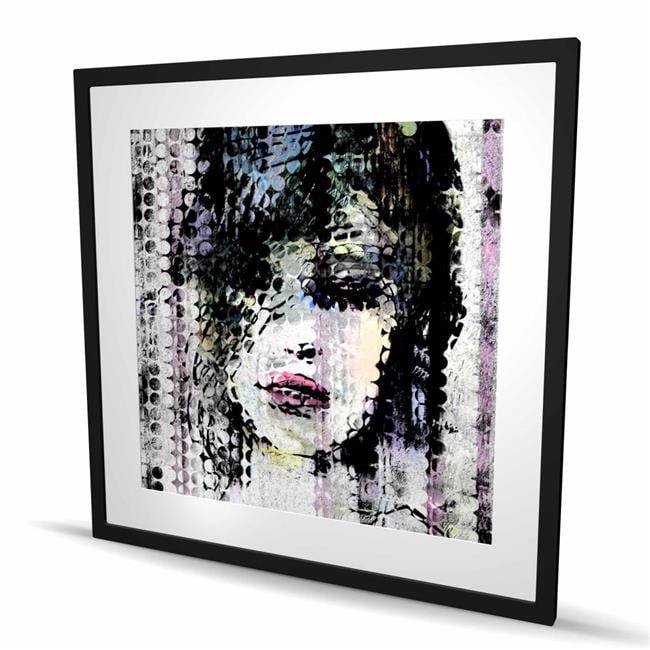 Begin Home Decor C1FM363697X188 36 x 36 in. Abstract Colorful Woman ...