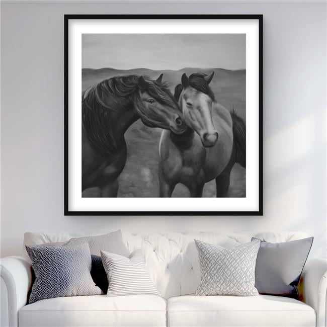 Begin Home Decor C1FM3636OOGMVR 36 x 36 in. Tenderness - Farm Animals ...