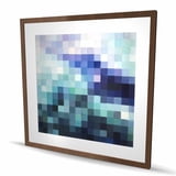 Begin Home Decor C1FM3636RKF818 36 x 36 in. Pixelized Landscape ...