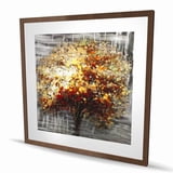Begin Home Decor C1FM3636S8TCOK 36 x 36 in. Abstract Tree by Fall ...