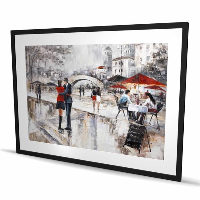 Begin Home Decor C1FM36480G8895 36 x 48 in. Young Couple Hugging in the ...