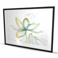 Begin Home Decor C1FM36484MUYFD 36 x 48 in. Abstract Lotus Flower ...