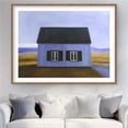 Begin Home Decor C1FM36489KN1N9 36 x 48 in. Blue Barn - Building ...
