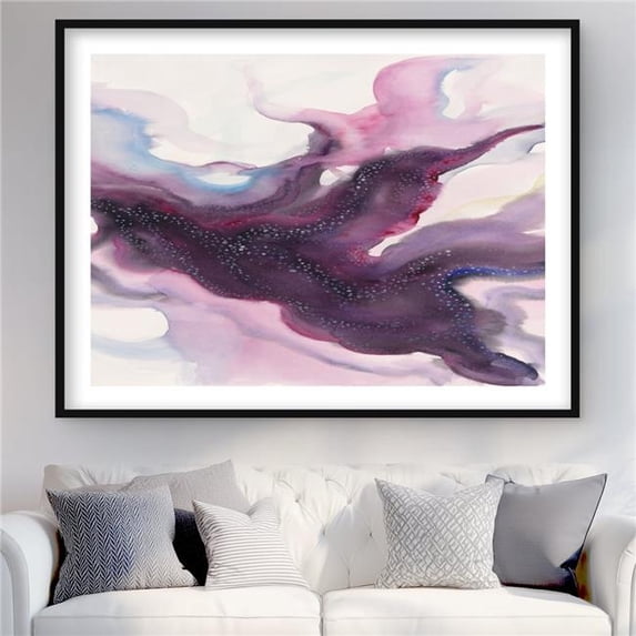 Begin Home Decor C1FM3648DBZK4A 36 x 48 in. Milky Way Pink Office ...