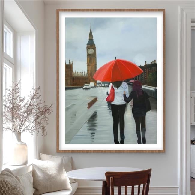 Begin Home Decor C1FM3648FT72AV 36 x 48 in. British Under Umbrella Big ...