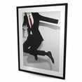 Begin Home Decor C1FM3648GYWWW9 36 x 48 in. Classical Jumping Man ...