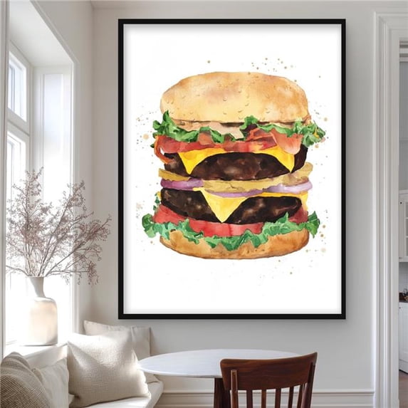 Begin Home Decor C1FM3648ILDQXR 36 x 48 in. Watercolor All Dressed ...