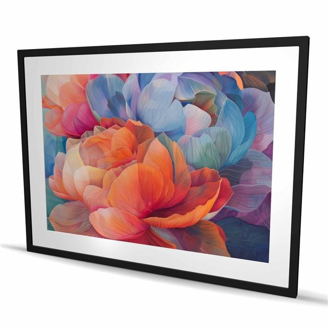 Begin Home Decor C1FM3648JOD1T4 Full of Color - Beige Framed Matted ...