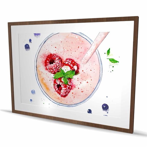 Begin Home Decor C1FM3648KUY755 36 x 48 in. Strawberry & Raspberry ...