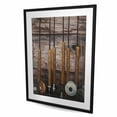 Begin Home Decor C1FM3648NNW6QY 36 x 48 in. Fishing Rods on Wood ...