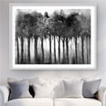 Begin Home Decor C1FM3648OBBYH2 36 x 48 in. Monochrome Trees - Gray ...