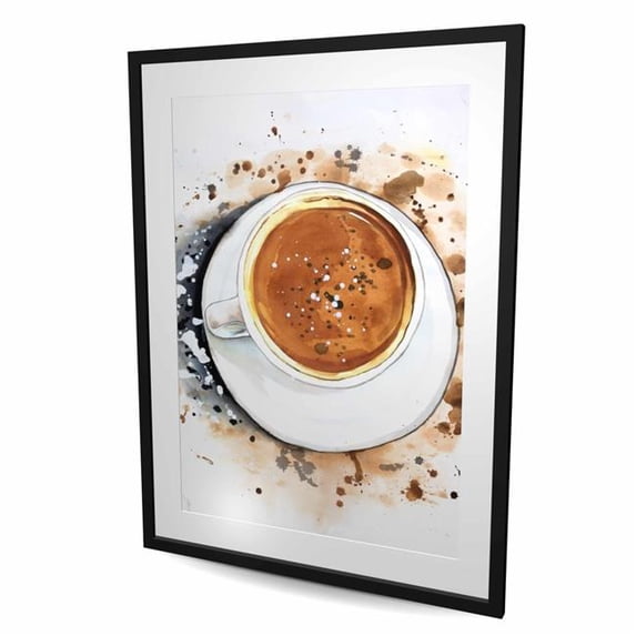 Begin Home Decor C1FM3648PL42S3 36 x 48 in. Cappuccino Refreshing ...
