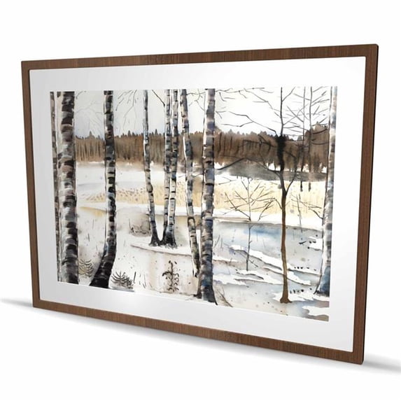 Begin Home Decor C1FM3648V1MP4A 36 x 48 in. Winter Swamp - Holidays ...
