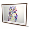 Begin Home Decor C1FM3648VAI4PJ 36 x 48 in. Textured Abstract Owl ...