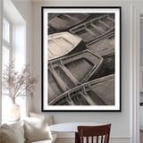Begin Home Decor C1FM3648ZU3RRN 36 x 48 in. Small Canoes Sepia Style ...