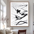 Begin Home Decor C1FM3648ZU6TL9 36 x 48 in. Birds & Branches Silhouette ...