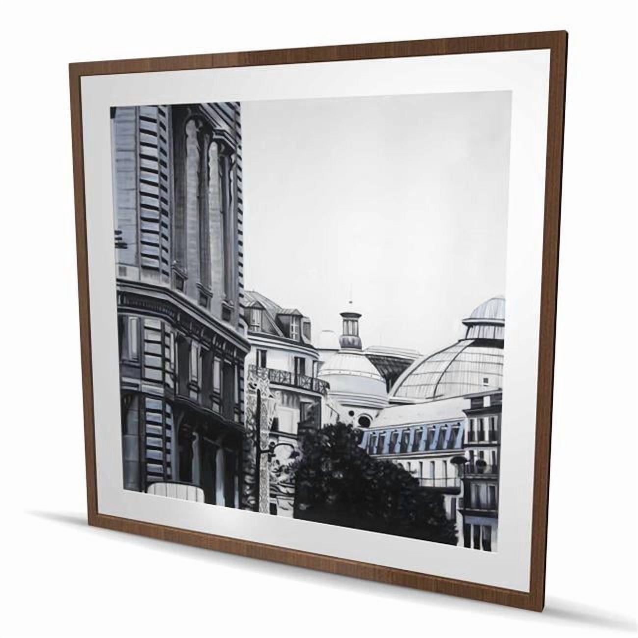 Begin Home Decor C1FM48482KK45O 48 x 48 in. Historic Downtown - Blue ...