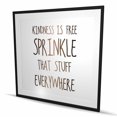 Begin Home Decor C1FM48485KASHH 48 x 48 in. Kindness Is Free Framed ...