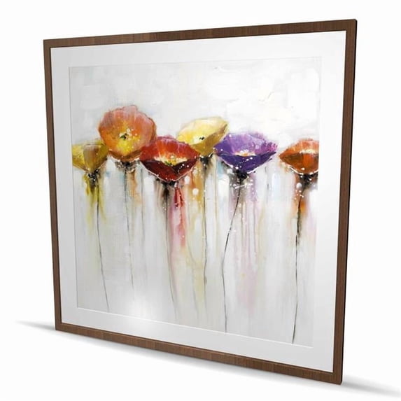 Begin Home Decor C1FM48485ZWF19 48 x 48 in. Multiple Colorful Abstract ...