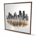 Begin Home Decor C1FM48488V3M40 48 x 48 in. Yellow Watercolor Cityscape ...