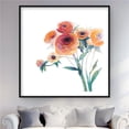 Begin Home Decor C1FM4848F1PWFM 48 x 48 in. Watercolor Flowers Wall Art ...