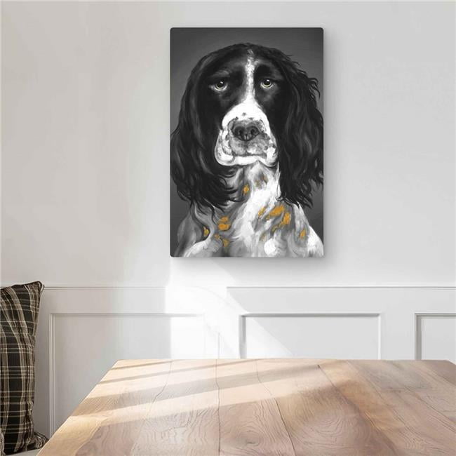 Begin Home Decor C1MP1218G44EU5 12 x 18 in. Beautiful English Springer ...
