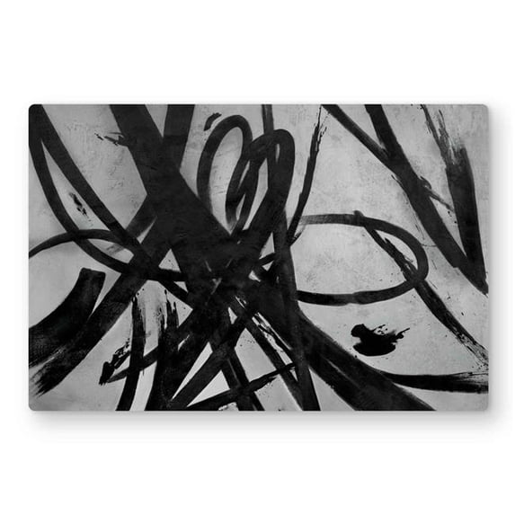 Begin Home Decor C1MP1218UHCRDM 12 x 18 in. Circular Strokes - Shapes ...