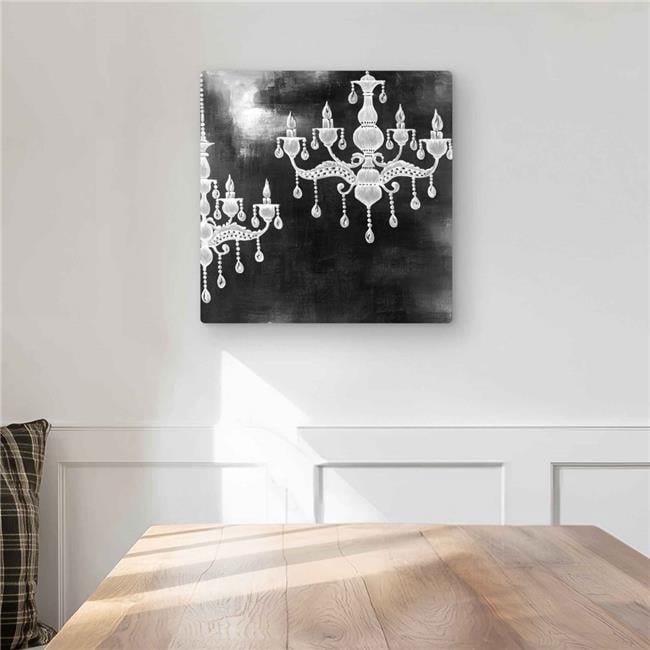 Begin Home Decor C1MP16169BDEID 16 x 16 in. White Chandeliers - Gray ...