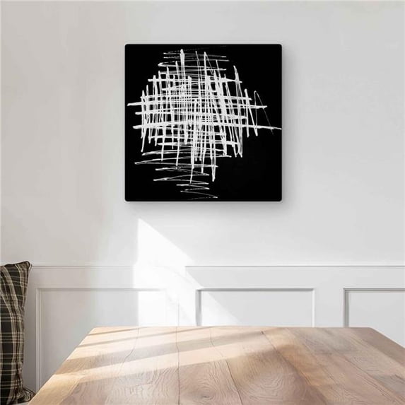 Begin Home Decor C1MP1616CD6OJZ 16 x 16 in. Contrast - Office Abstract ...