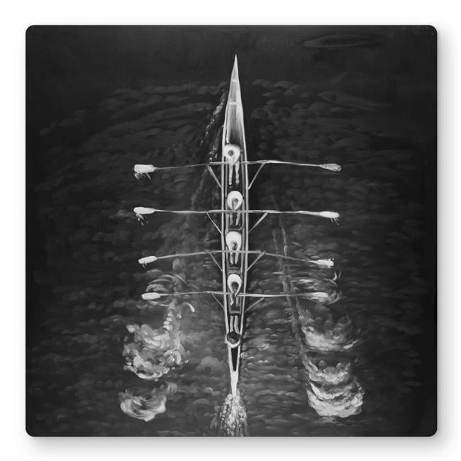 Begin Home Decor C1MP1616IOWDGN 16 x 16 in. Rowing Boat - Sports ...