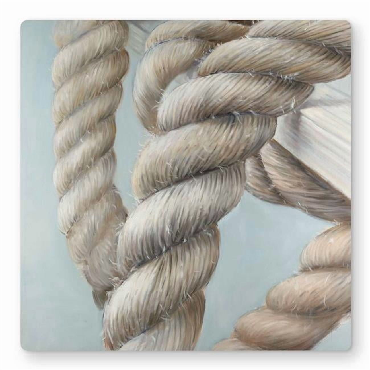Begin Home Decor C1MP1616U4OOUJ 16 x 16 in. Boat Rope Knot Closeup ...