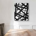 Begin Home Decor C1MP1620T6MOYP 16 x 20 in. Abstract Bold Lines Wall ...