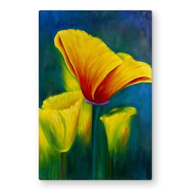 Begin Home Decor C1MP20309AESB1 20 x 30 in. Beautiful Colorful Flowers ...