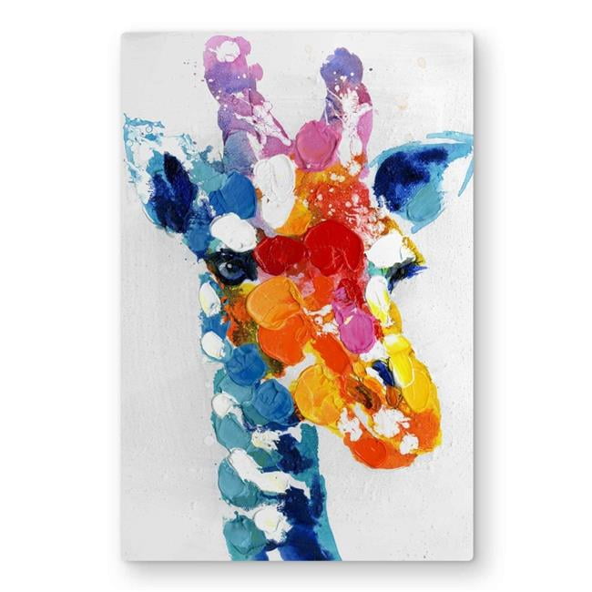 Begin Home Decor C1MP2030BABNJ3 20 x 30 in. Color Spotted Abstract ...