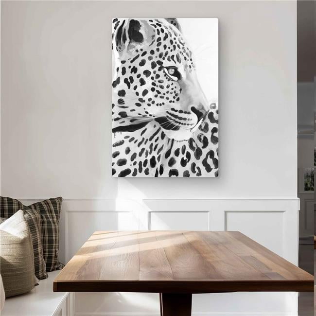 Begin Home Decor C1MP24361Z9J2Q 24 x 36 in. Beautiful Leopard Wall Art ...