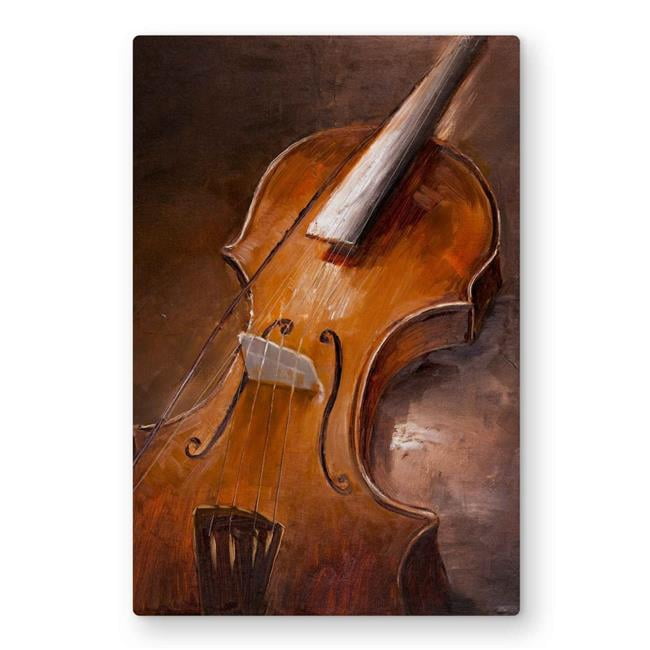 Begin Home Decor C1MP2436BUZDKQ 24 x 36 in. Alto - Contemporary Metal ...