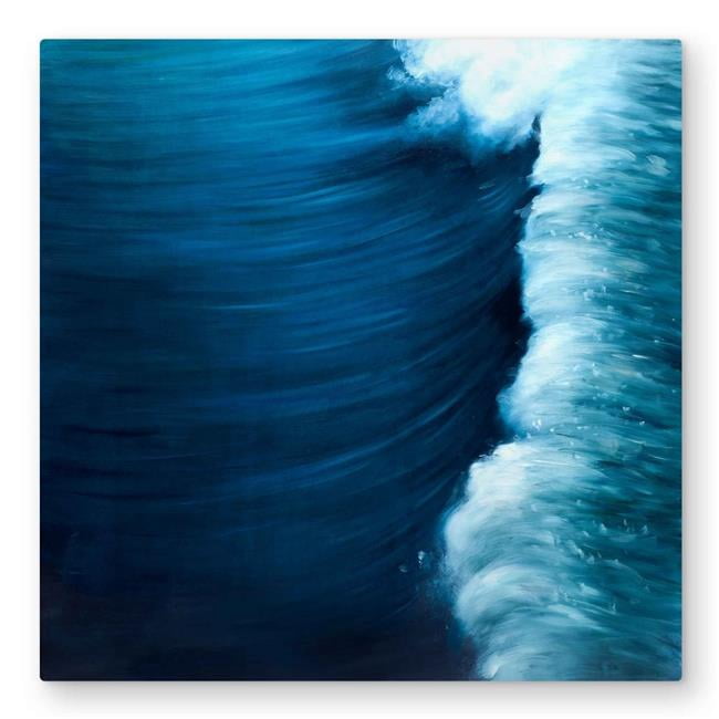Begin Home Decor C1MP32327EKR9Z 32 x 32 in. Wave - Waves Livingroom ...