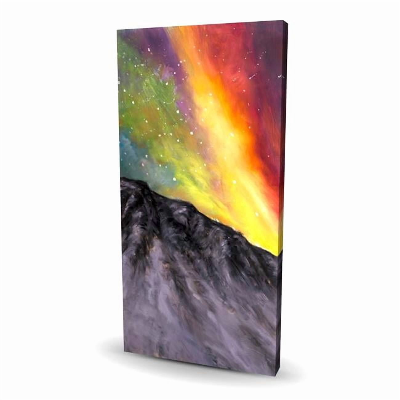 Begin Home Decor C1RC2448KMRJBL 24 x 48 in. Aurora Borealis in the ...