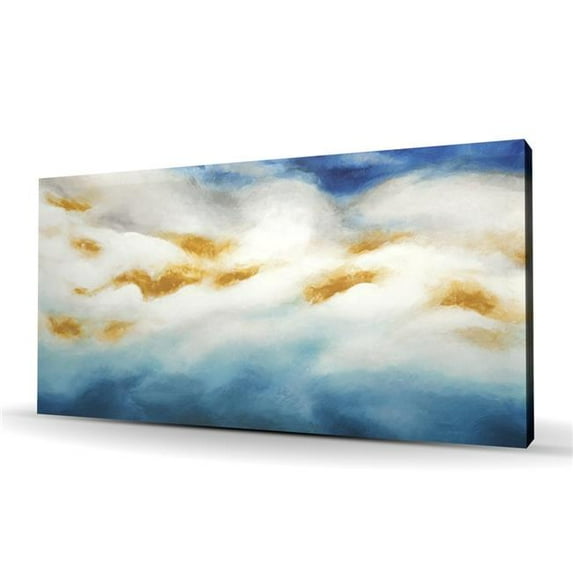 Begin Home Decor C1RC2448OIVM5Z 24 x 48 in. Abstract Landscape - Office ...