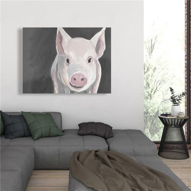 Begin Home Decor C1RC3648D8OLT2 36 x 48 in. Little Piglet - Animals ...