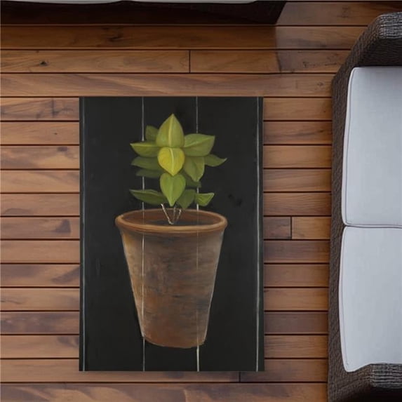 Begin Home Decor C1ROAR23EGXHYB 2 x 3 ft. Plant of Bay Leaves ...