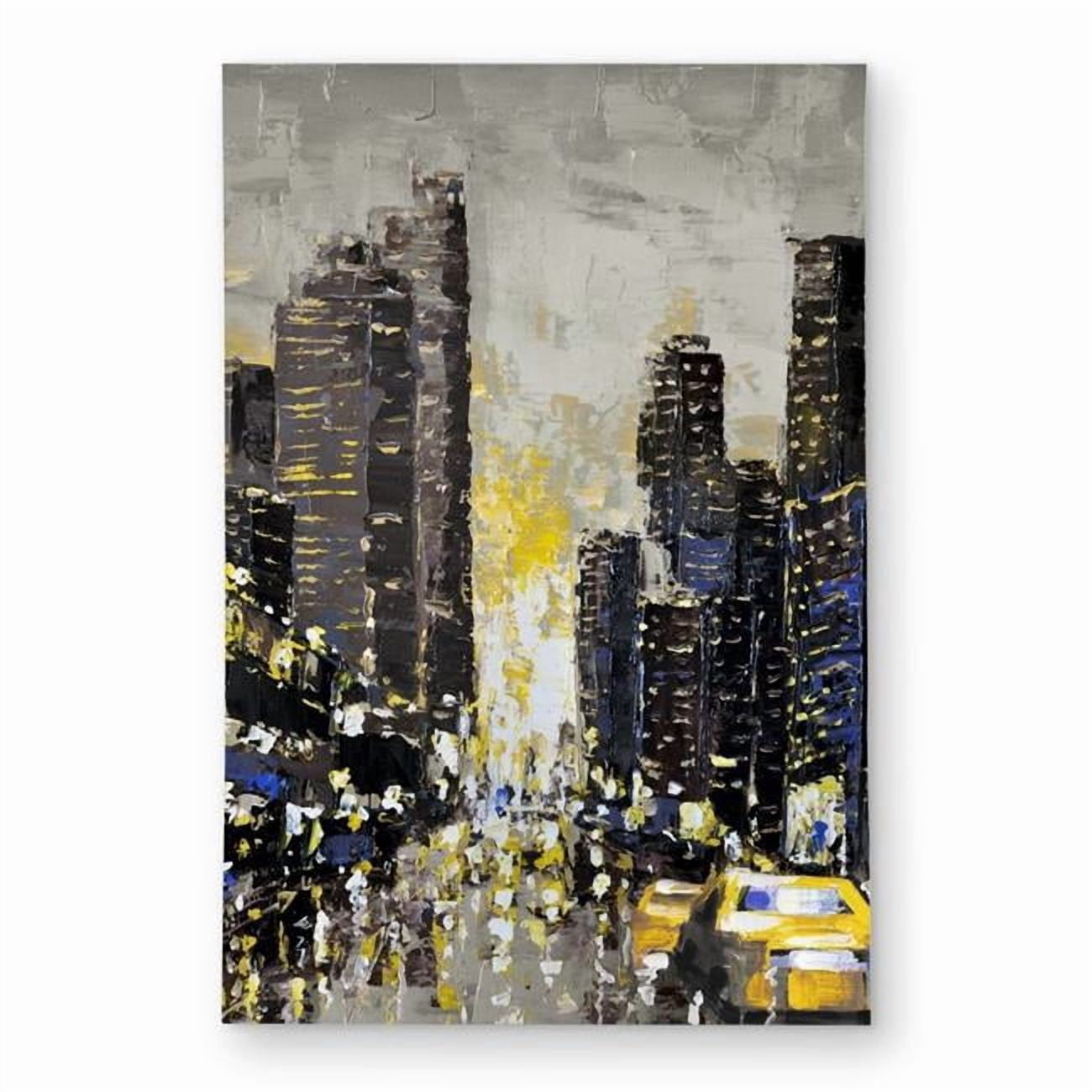Begin Home Decor C1ROAR23P29BBC 2 x 3 ft. Cities Gray Outdoor Rug ...