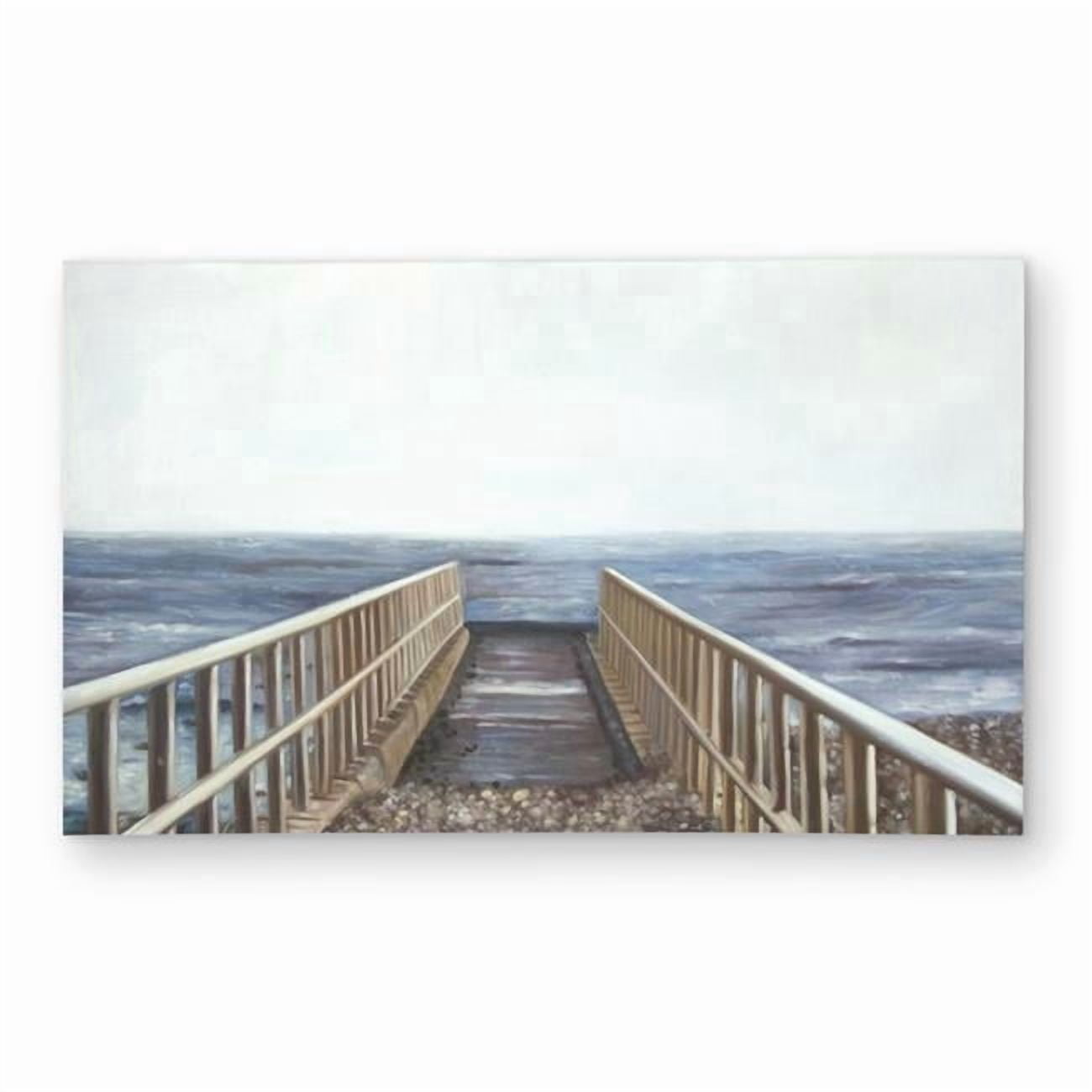 Begin Home Decor C1ROAR353N2FTB 3 x 5 ft. Relaxing Beach - Bridge ...