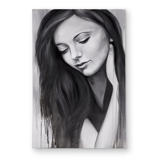 Begin Home Decor C1ROAR464S22VK 4 x 6 ft. Realistic Woman Portrait Rug ...