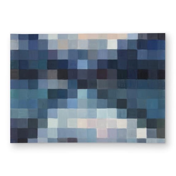Begin Home Decor C1ROAR579QXCD4 5 x 7 ft. Pixelated Mountainous ...