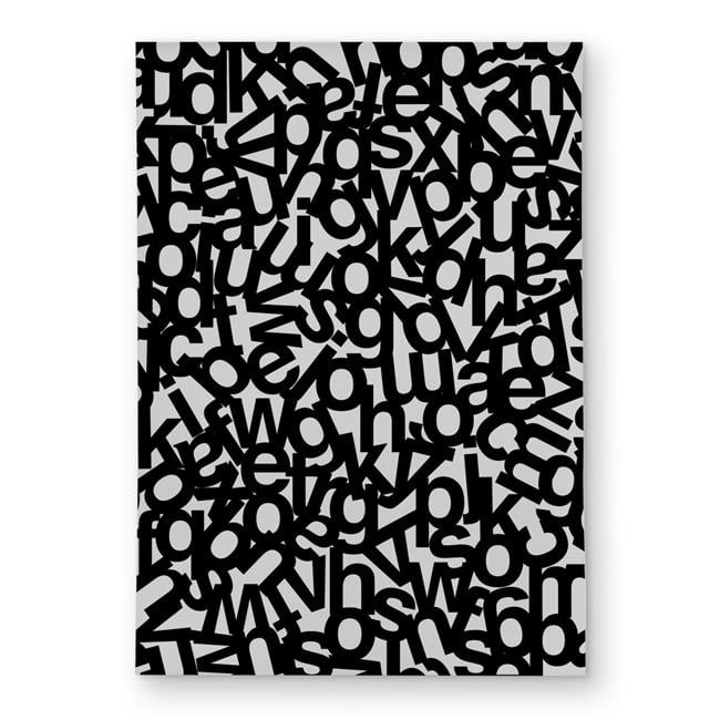Begin Home Decor C1ROAR57BCD4EK 5 x 7 ft. Alphabet Shapes Livingroom ...