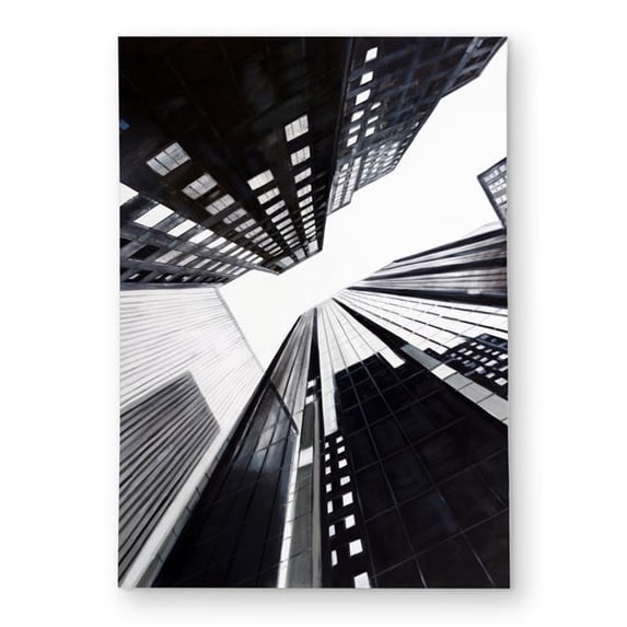 Begin Home Decor C1ROAR57LVJ4D4 5 x 7 ft. Black Building Outdoor Area ...