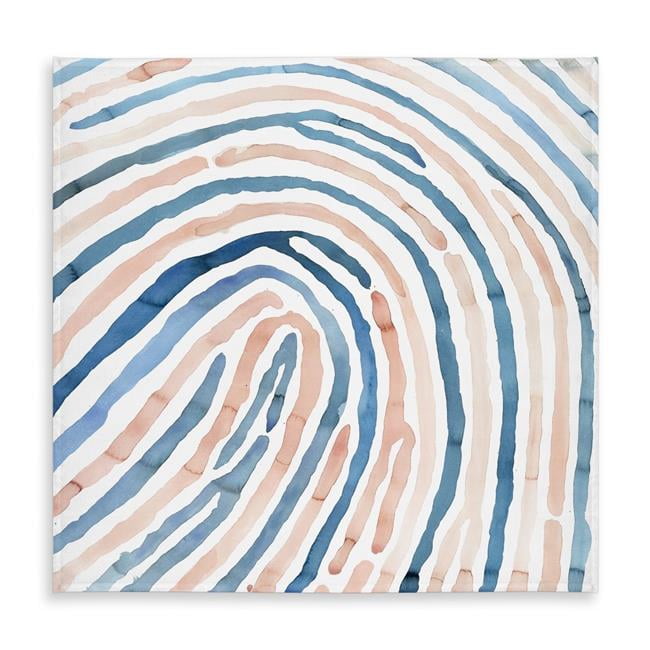 Begin Home Decor C1TC58582G2GT2 58 x 58 in. Fingerprint Shapes ...