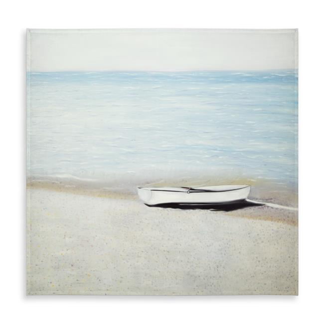 Begin Home Decor C1TC5858BEQI0I 58 x 58 in. Coastal Marine Blue ...
