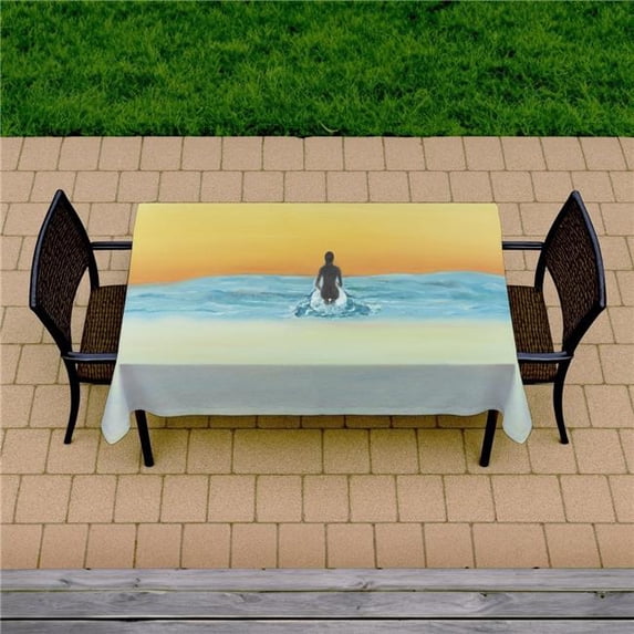 Begin Home Decor C1TCLRGEK7D5H2 58 x 102 in. Figurative Tablecloth ...